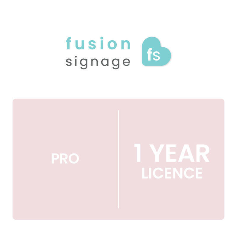 Fusion Signage Pro 1 Year [DFS1-P-01]