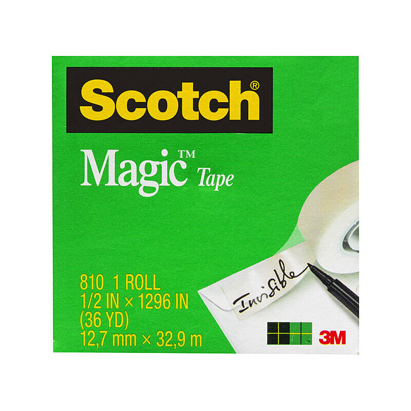 Sct Mag Tpe 810 12mmX33M Bx12 - Scotch
